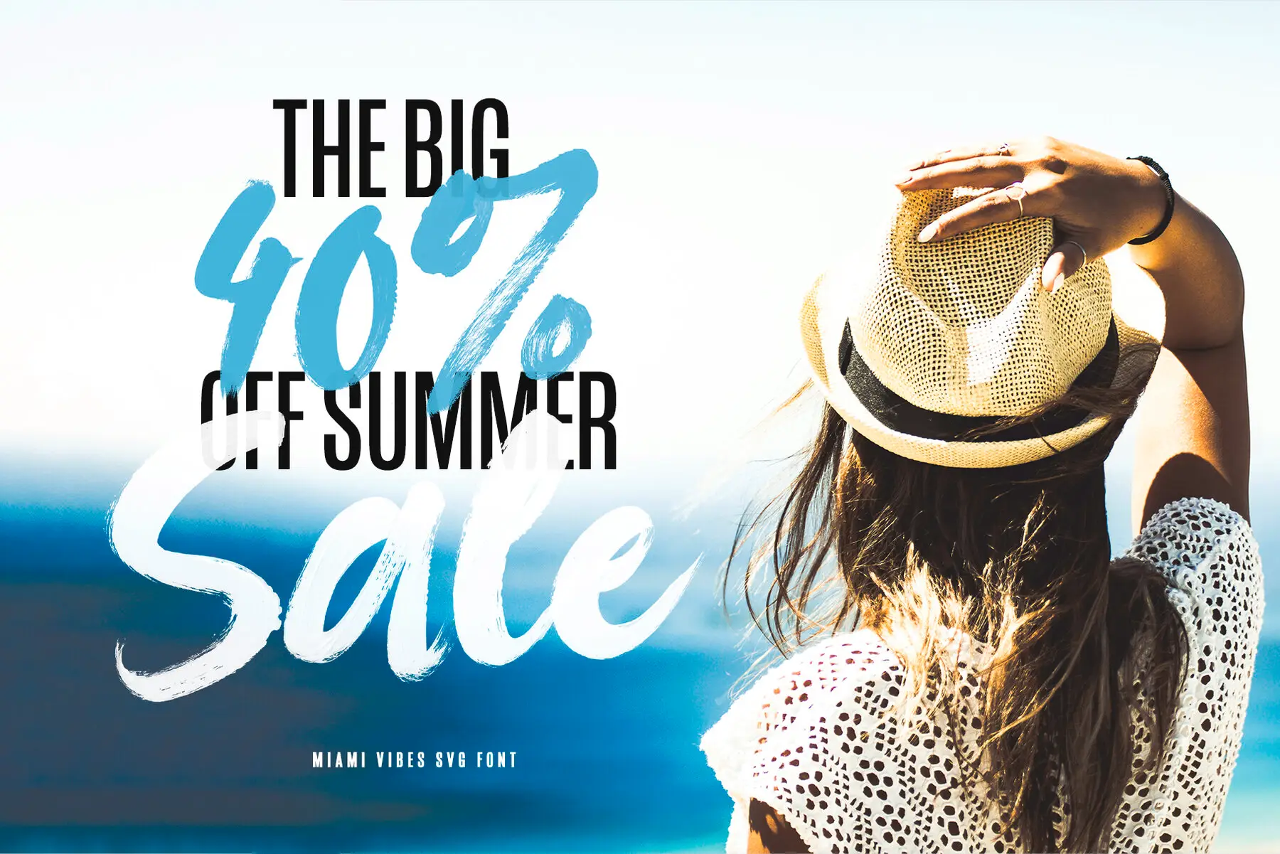 Malibu Vibes SVG Font Font - FontPath