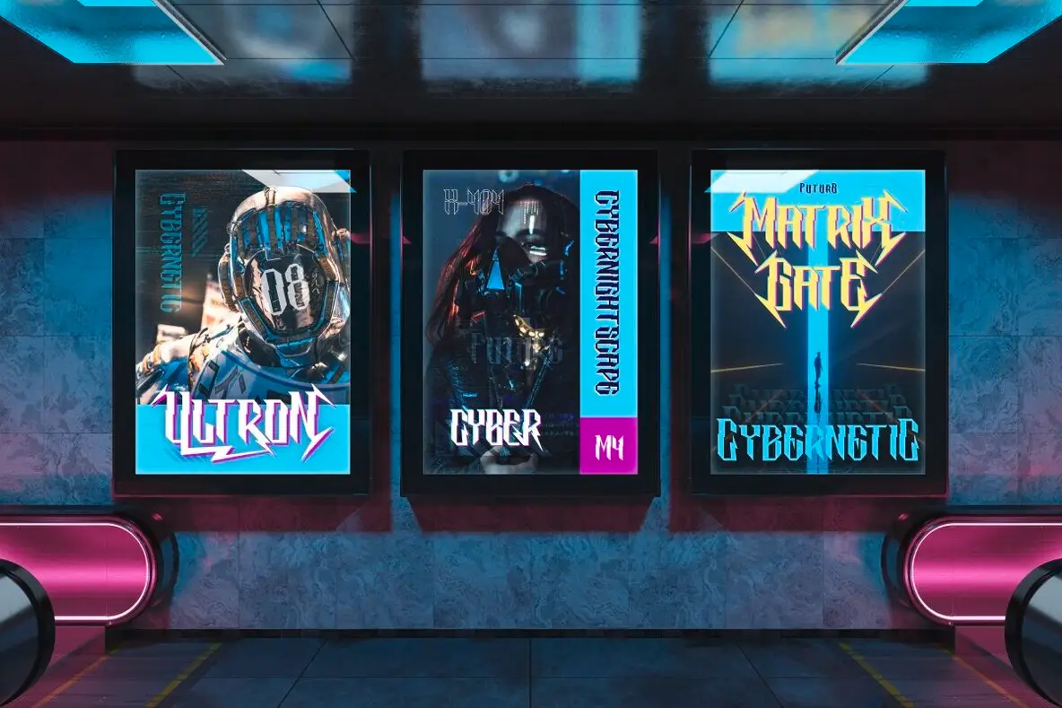 Ultron Font - YouWorkForThem