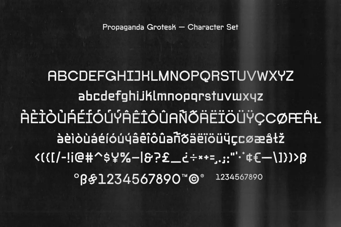 Propaganda Americana Font - YouWorkForThem
