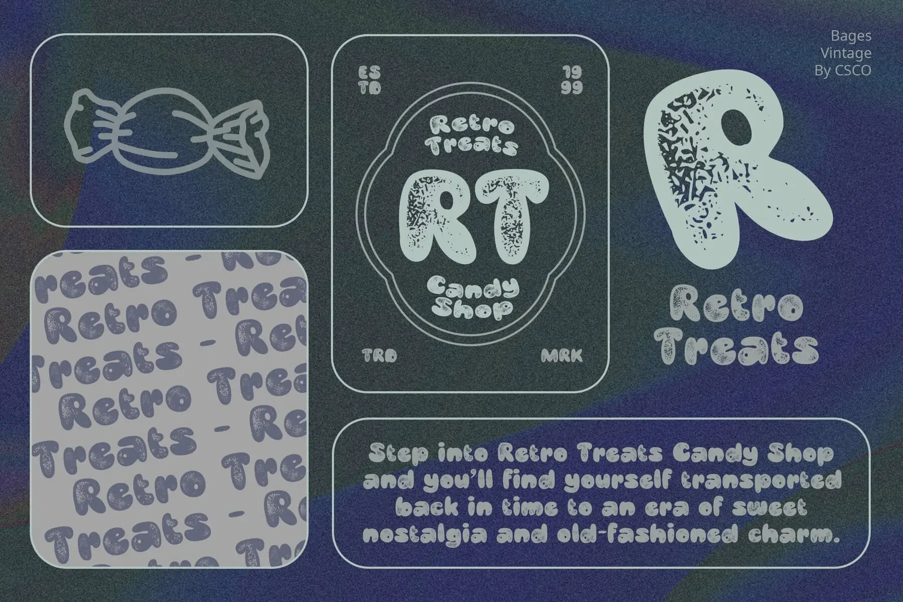 Bages Vintage Font - FontPath