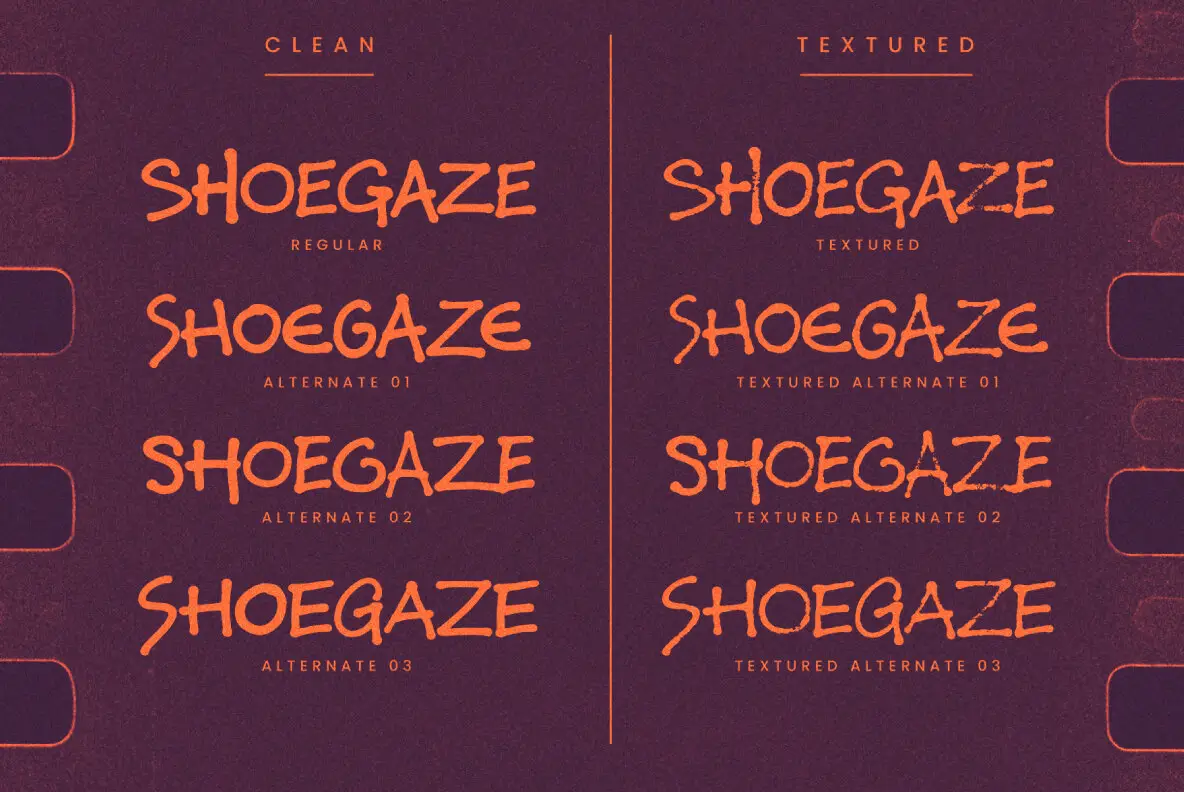 Shoegaze Font - FontPath