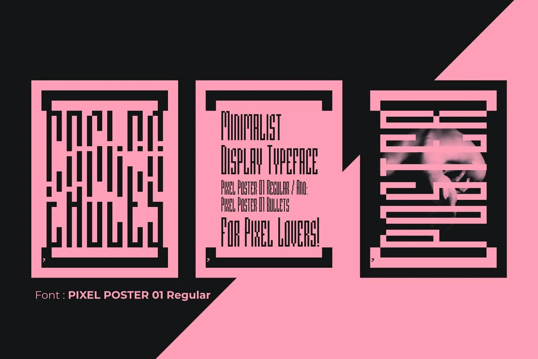 Pixel Poster 01 Font - FontPath