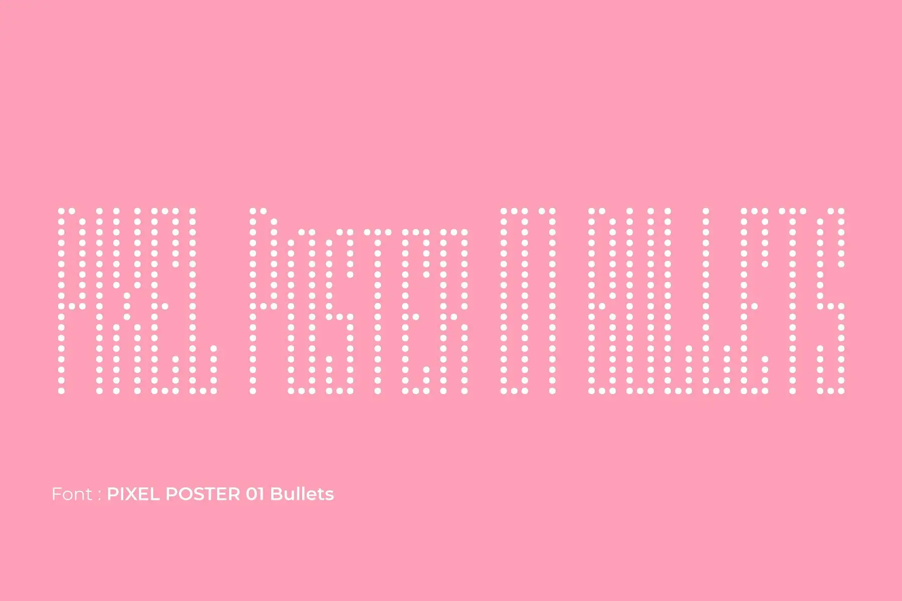 Pixel Poster 01 Font - FontPath