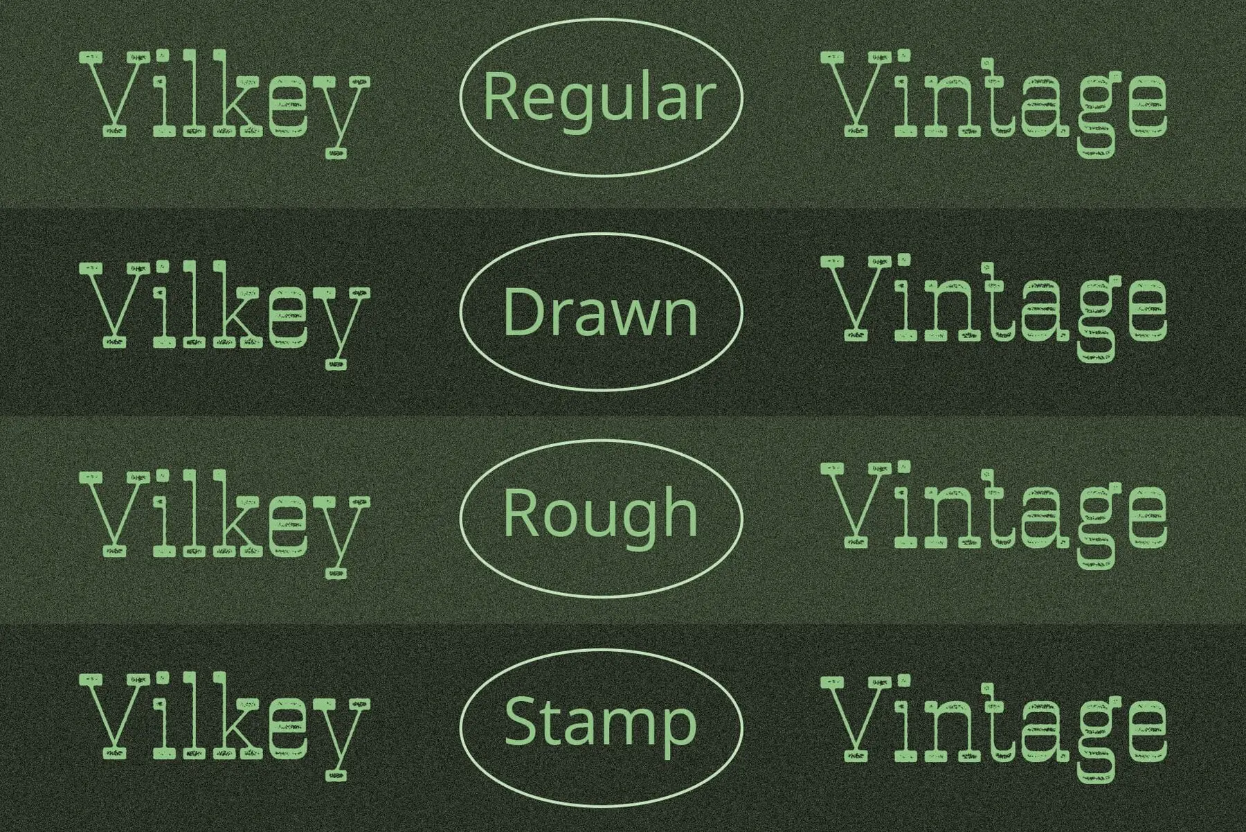 Vilkey Vintage Font - YouWorkForThem