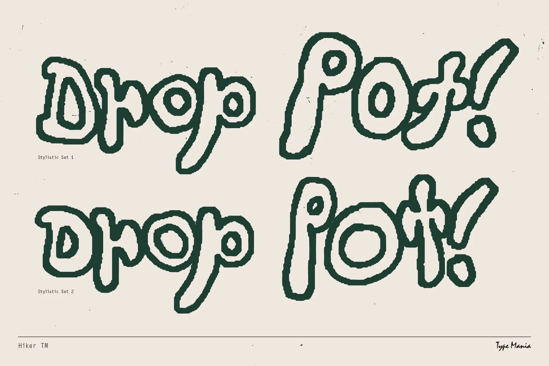 Hiker TM Font - FontPath