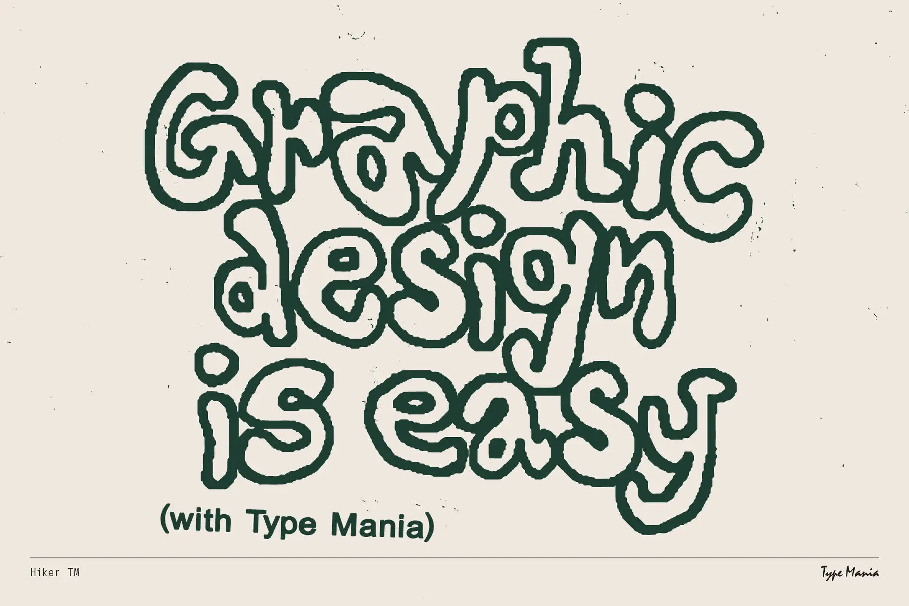 Hiker TM Font - FontPath