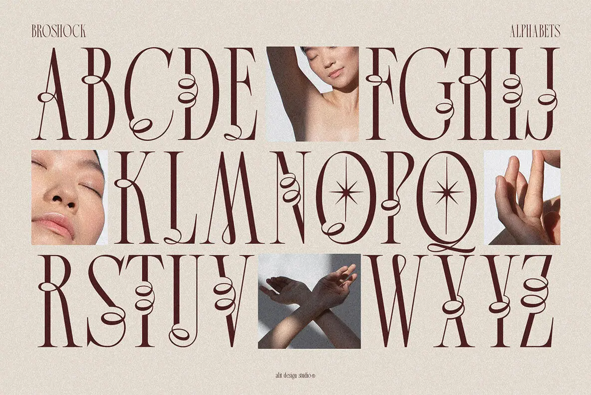 Broshock Font - YouWorkForThem