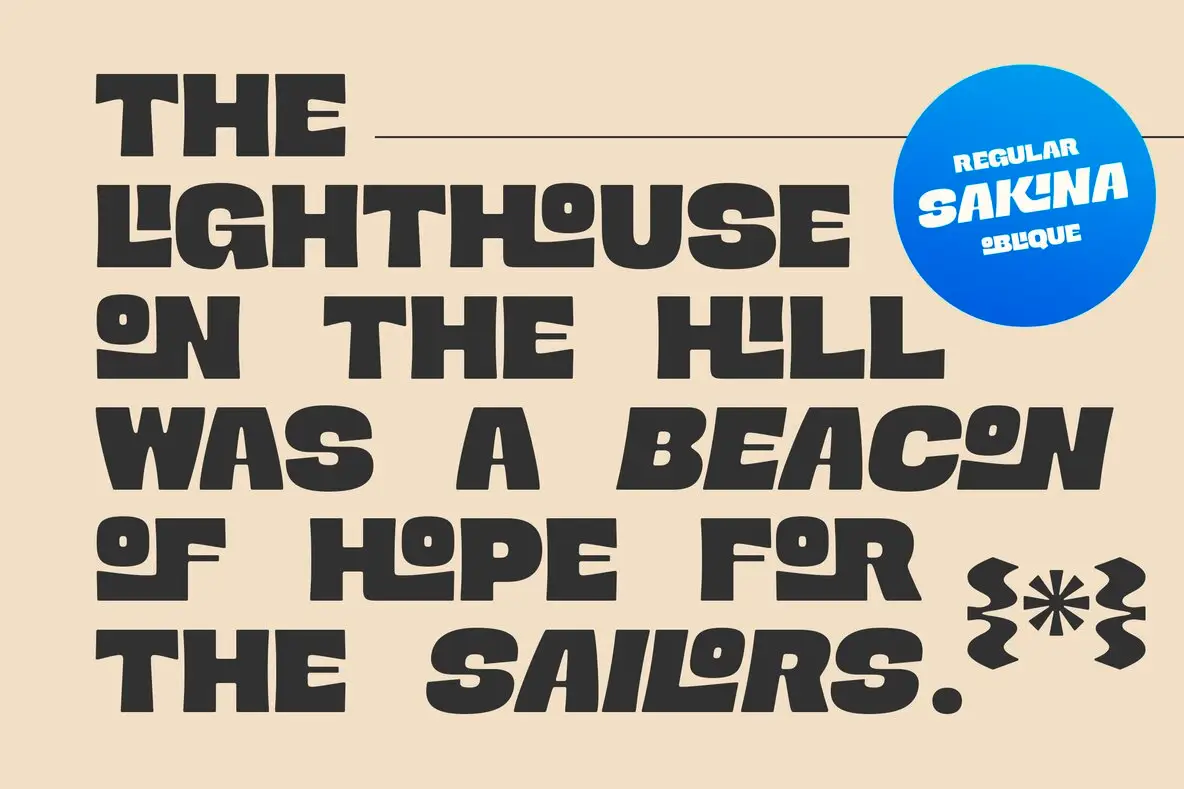 Sakina Font - FontPath