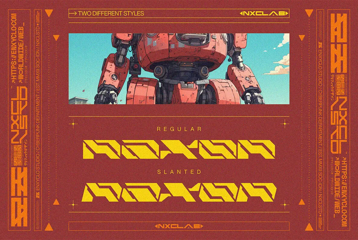 NCL Raxor Font - YouWorkForThem