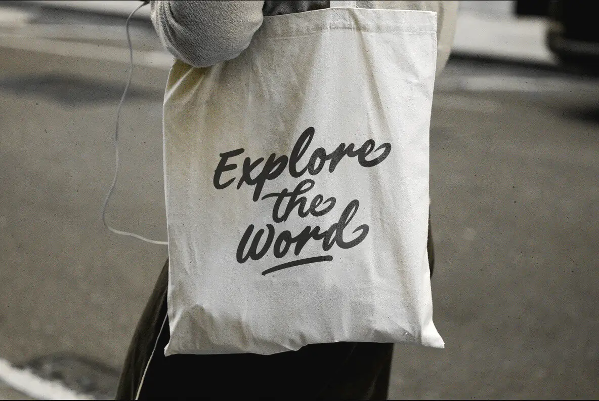 Slogan Mark Font - YouWorkForThem