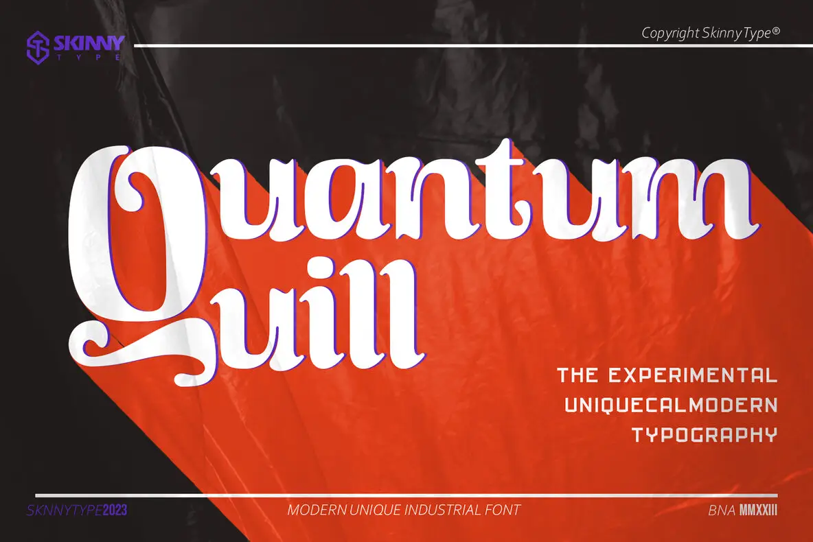 Quantum Quill Font - YouWorkForThem