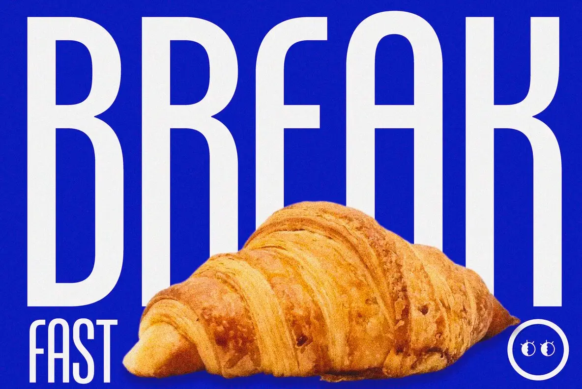 ZT Break Fast Font - YouWorkForThem
