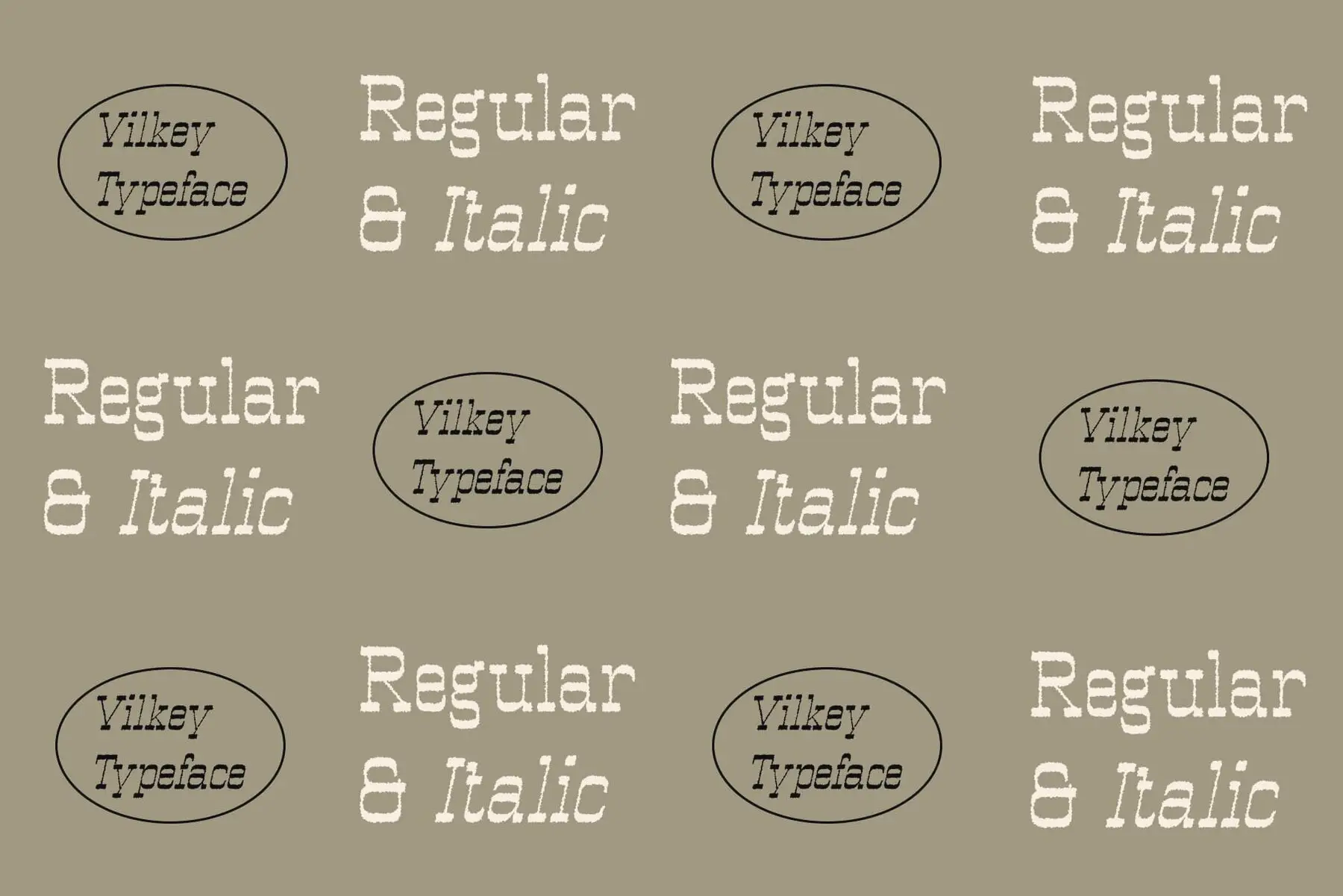 Vilkey Rough Font - YouWorkForThem