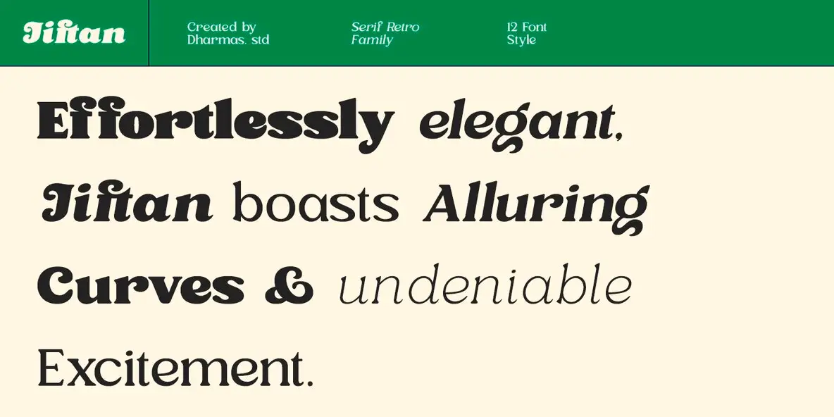 Jiftan Font - YouWorkForThem