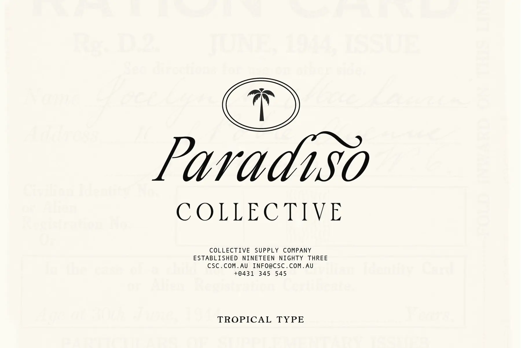 Palace Font - YouWorkForThem