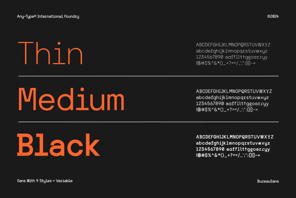 AT Bureau Sans Font - FontPath