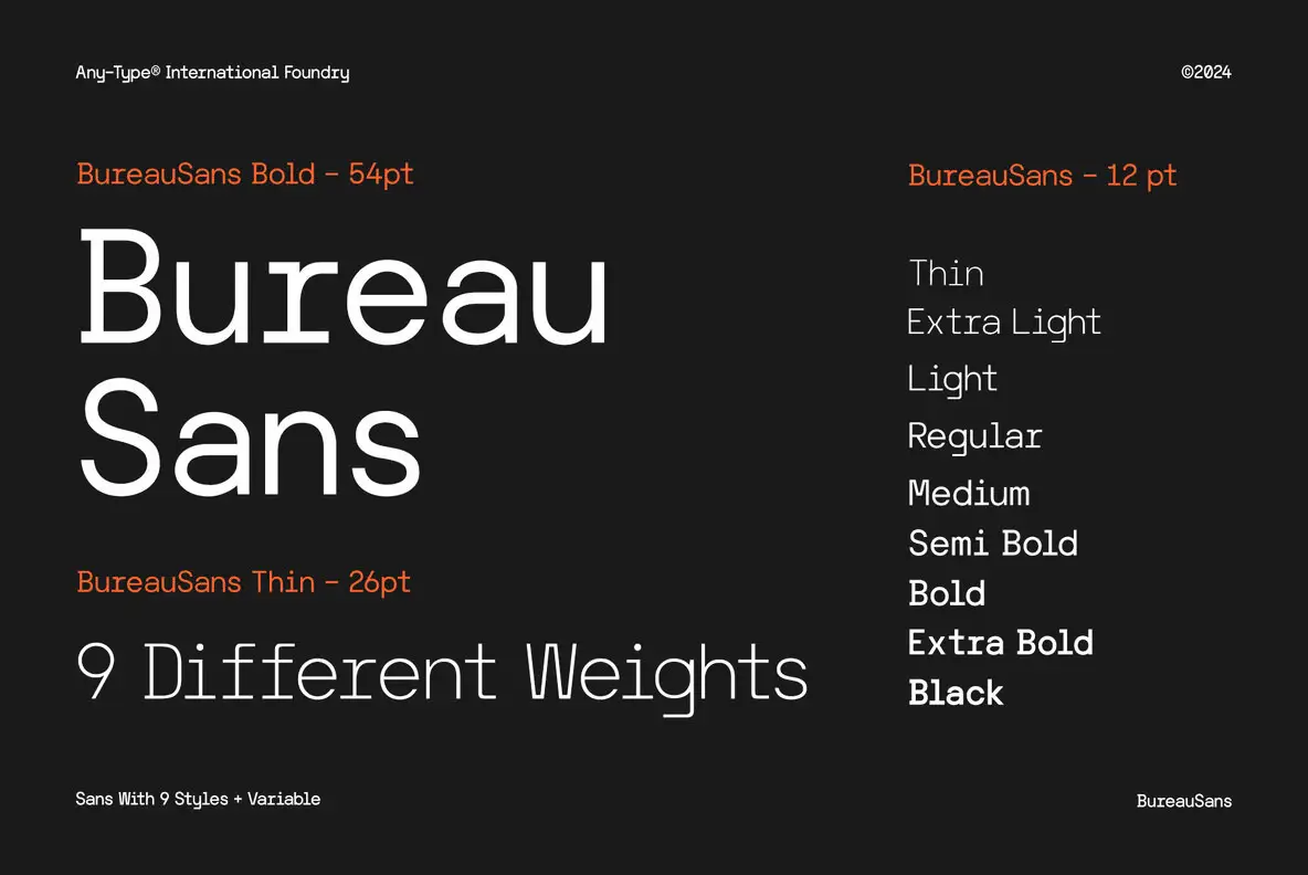 AT Bureau Sans Font - YouWorkForThem