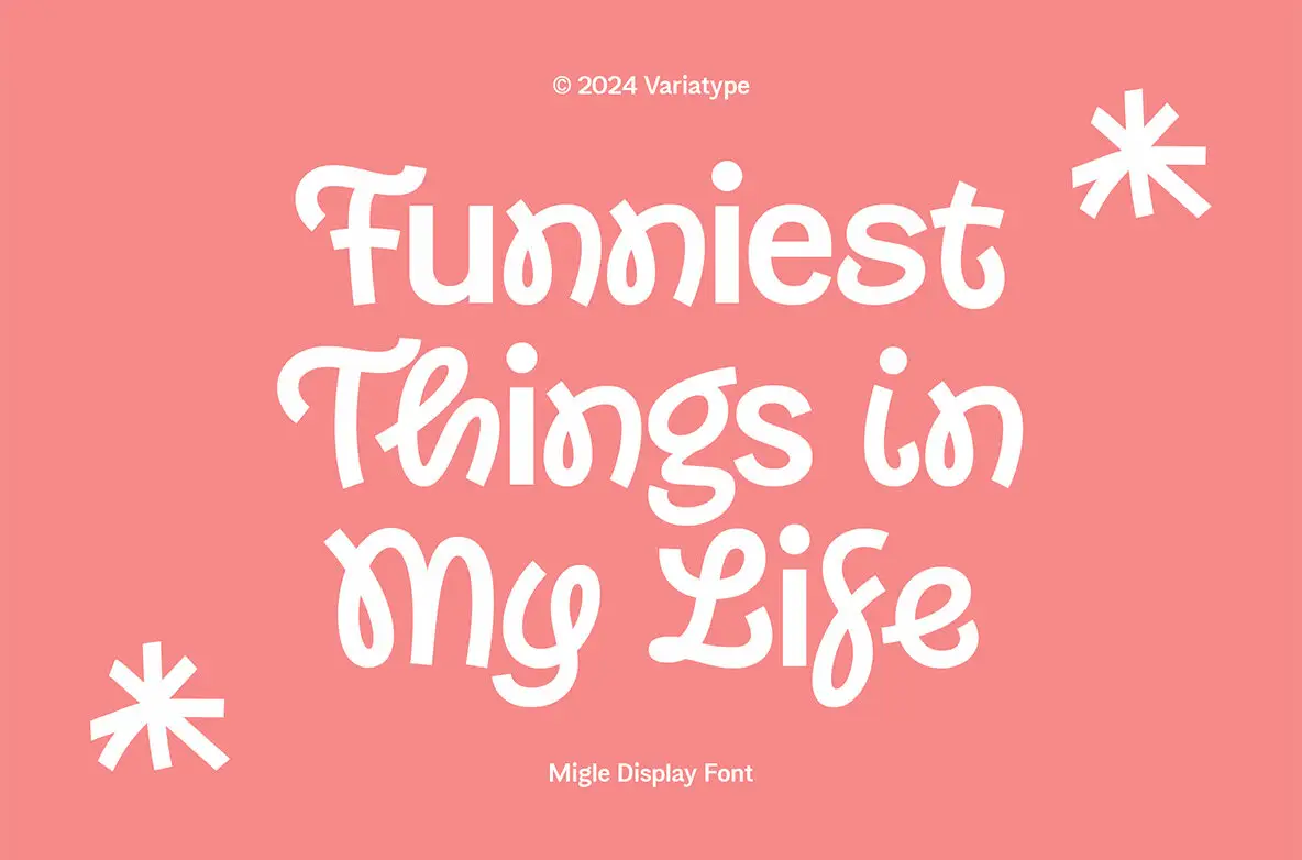 Migle Display Font - YouWorkForThem