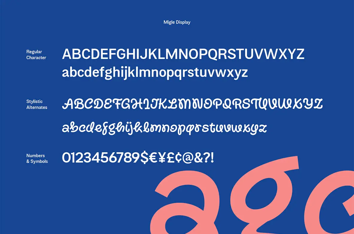 Migle Display Font - YouWorkForThem