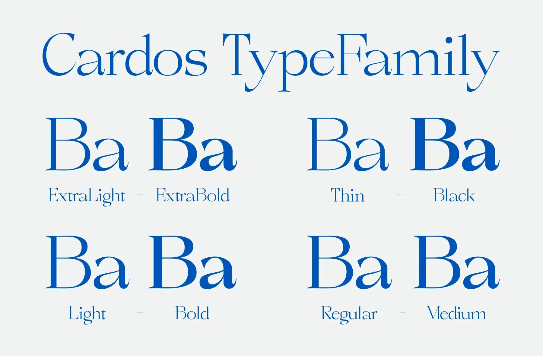 Cardos Font - YouWorkForThem