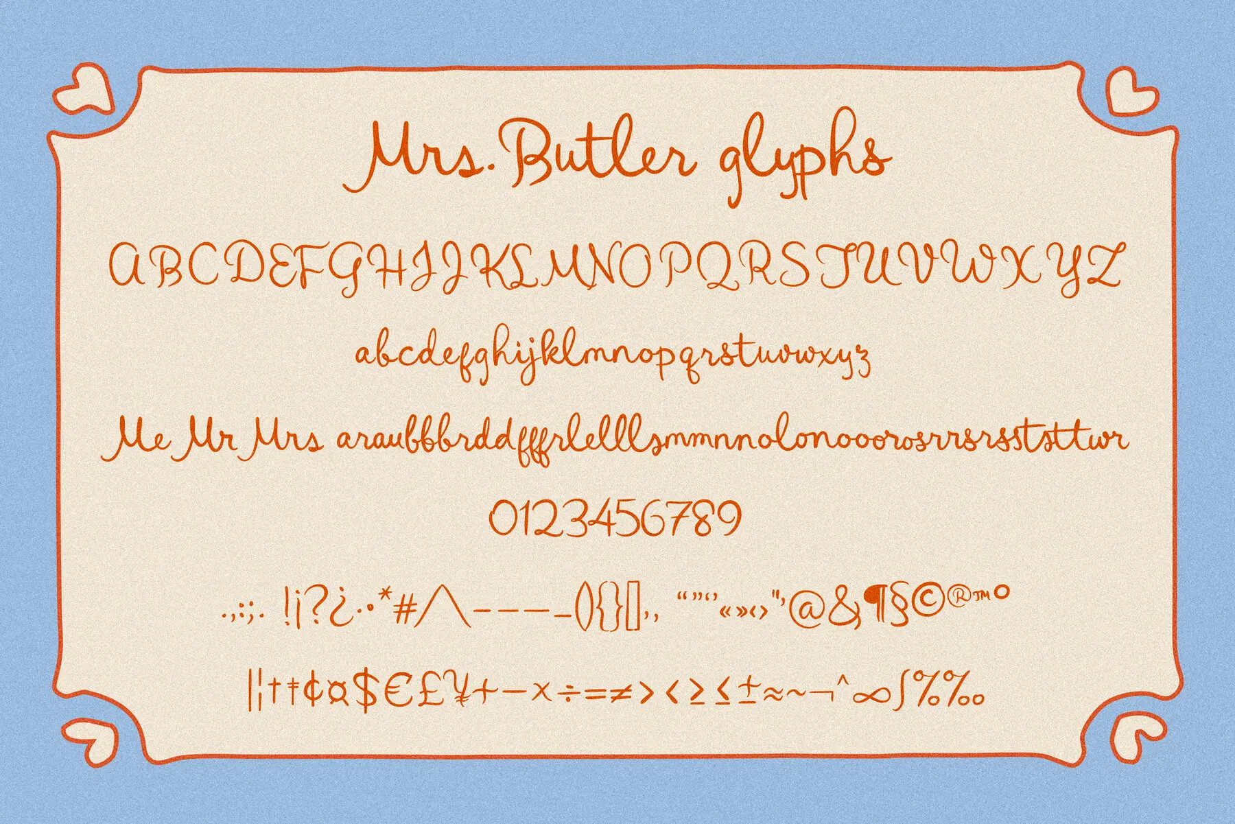 Mrs. Butler Font - YouWorkForThem