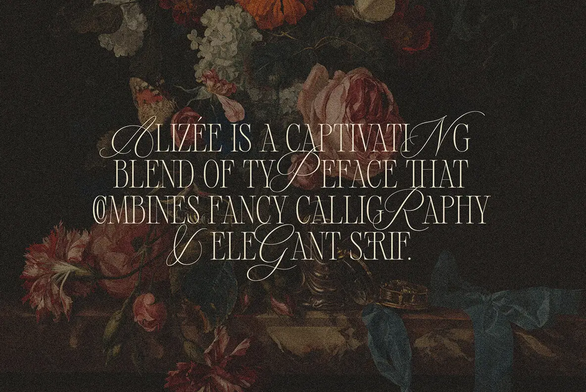 Alizee Font - YouWorkForThem