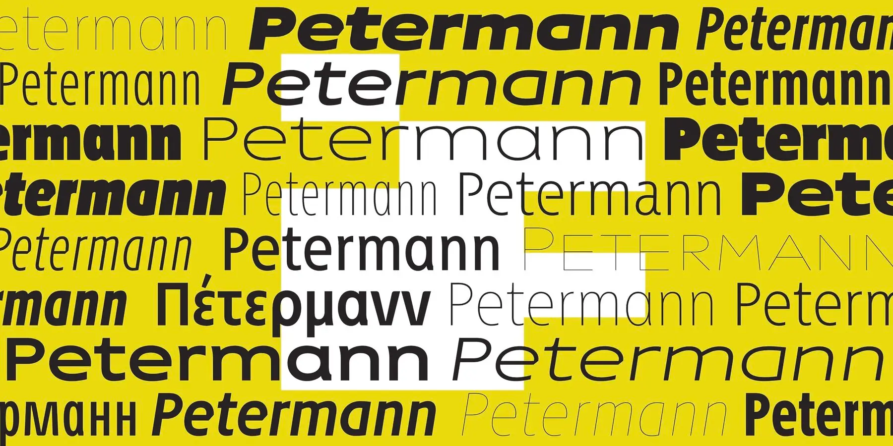 Petermann Font - YouWorkForThem
