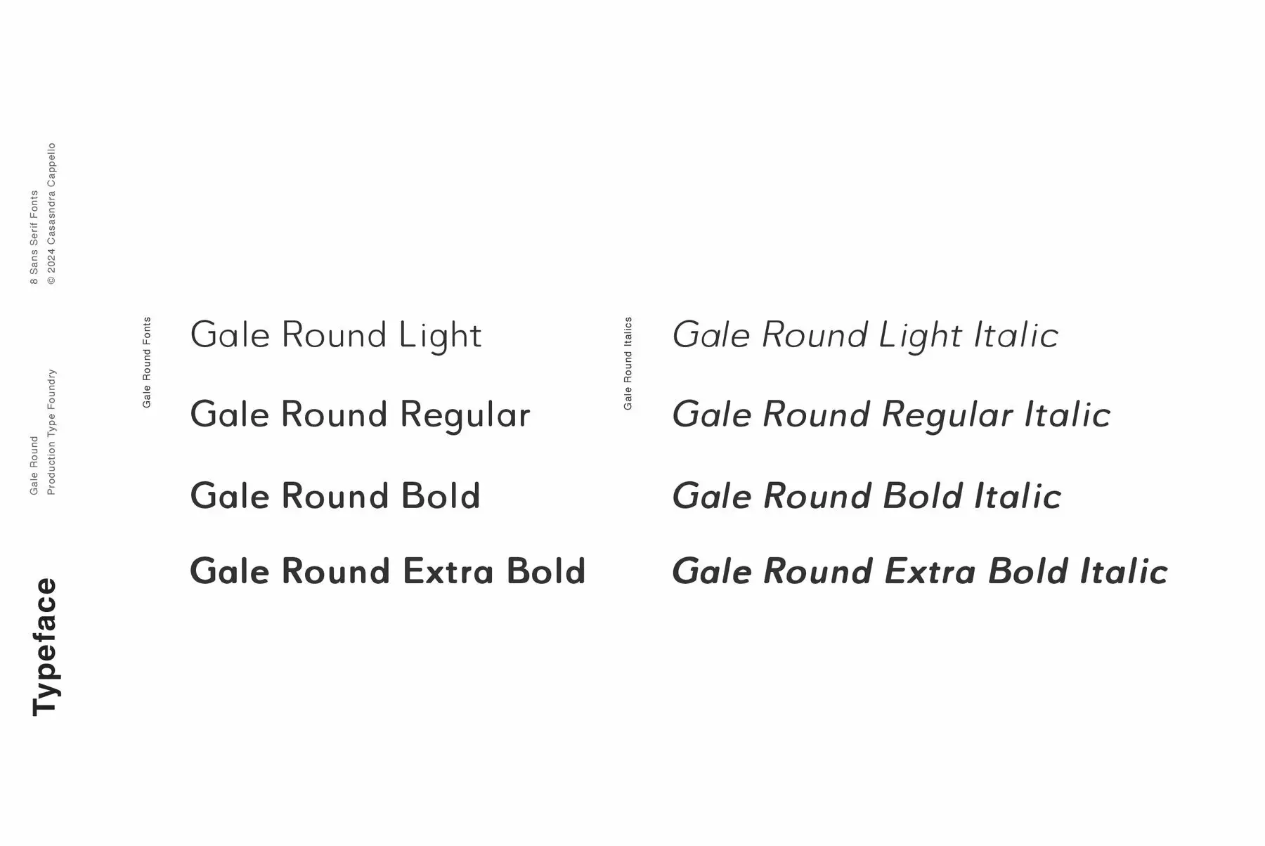 Gale Round Font - YouWorkForThem