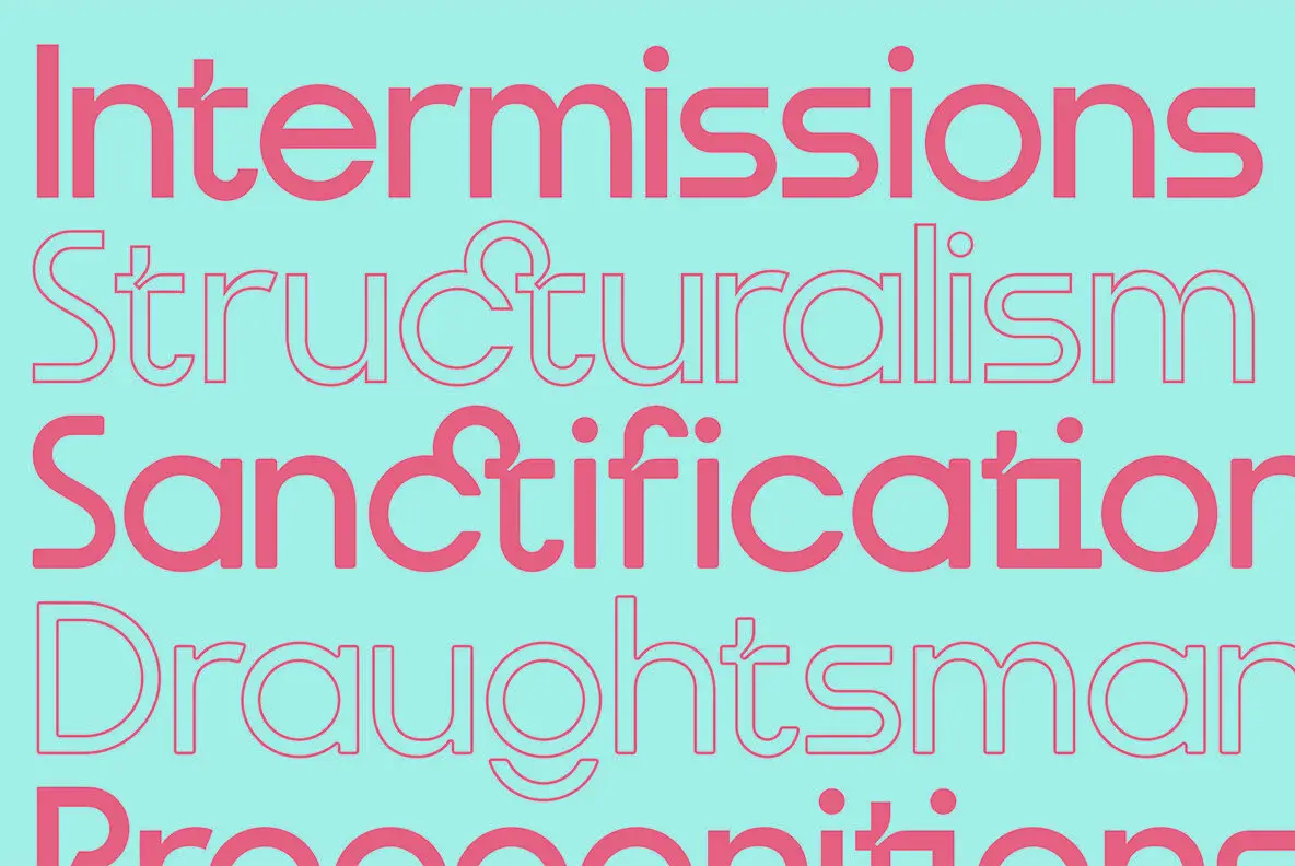 Refract Typeface Font - YouWorkForThem