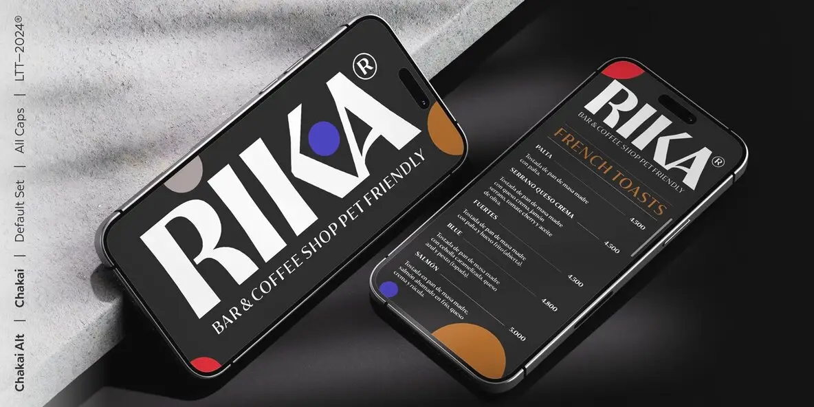 Chakai Font - YouWorkForThem