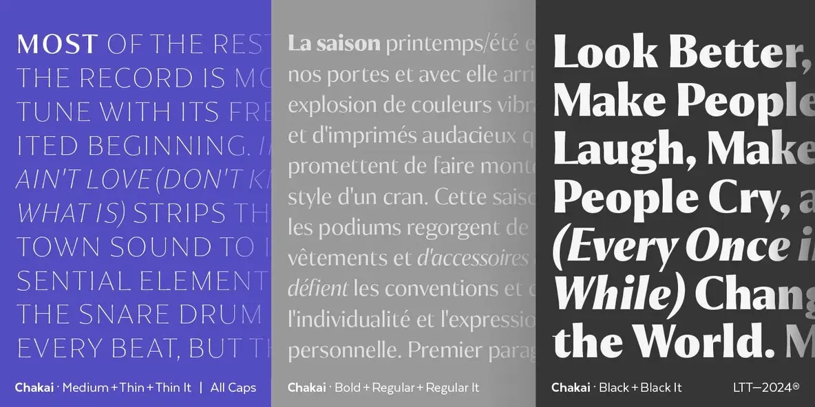 Chakai Font - YouWorkForThem