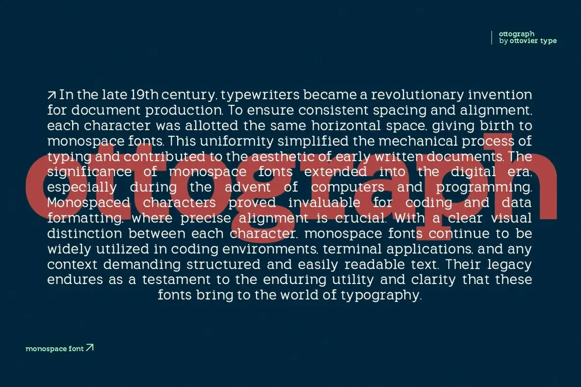 OV Ottograph Font - YouWorkForThem