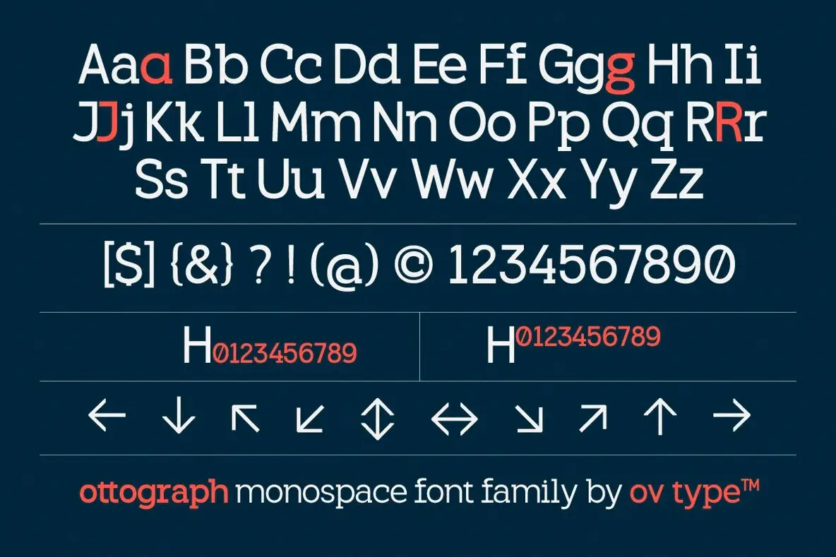 OV Ottograph Font - YouWorkForThem