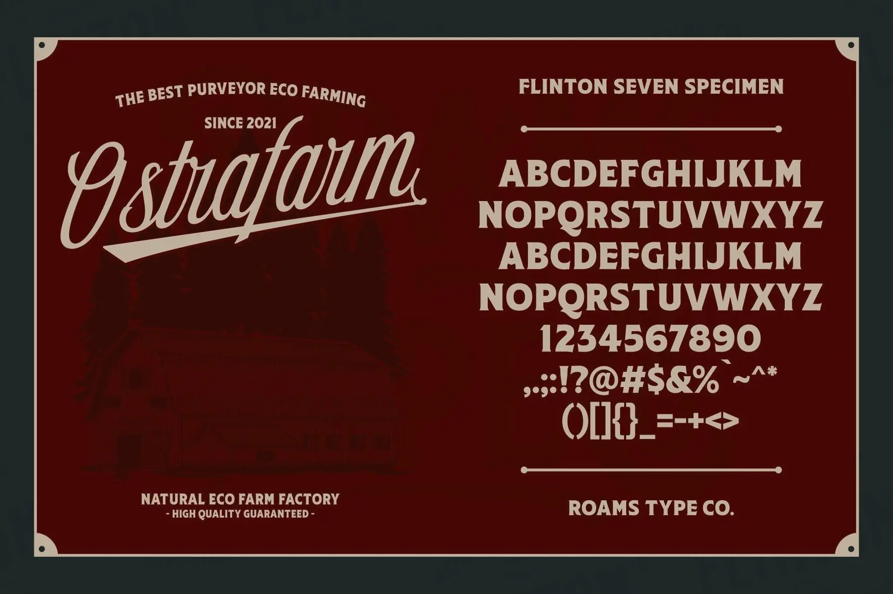 Flinton Font - YouWorkForThem