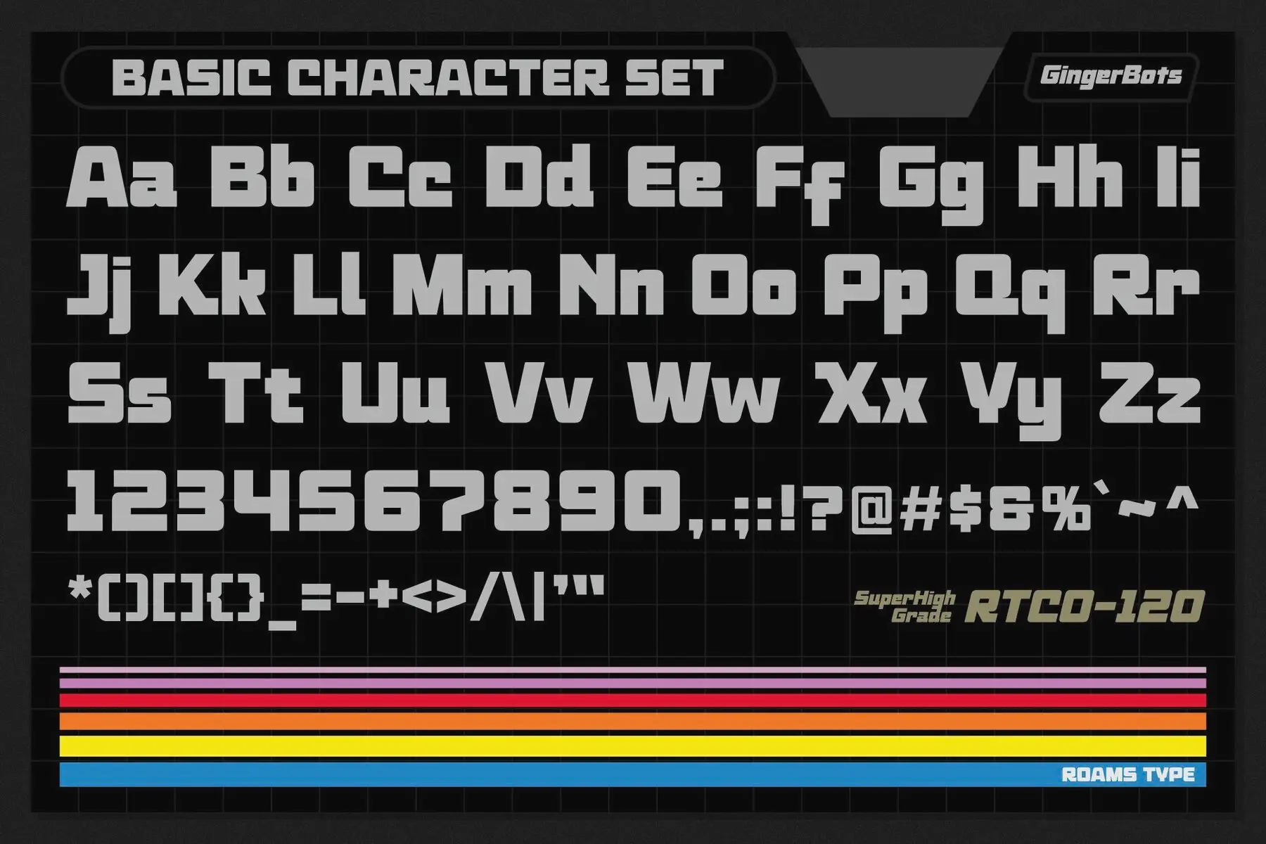 Ginger Bots Font - FontPath