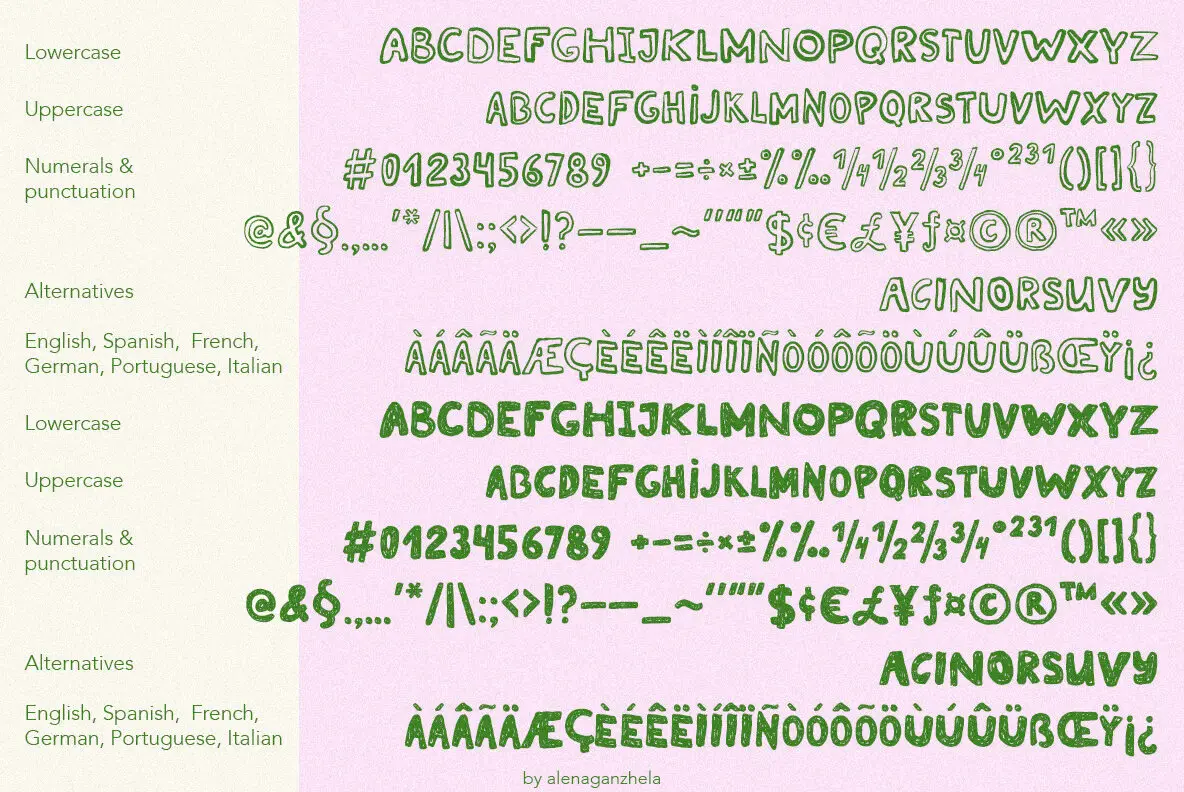 Lazy Crunch Font - YouWorkForThem