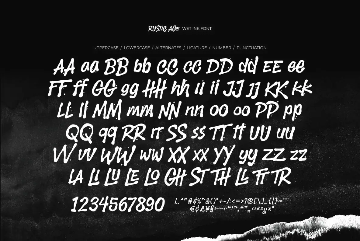 Rustic Age Font - YouWorkForThem