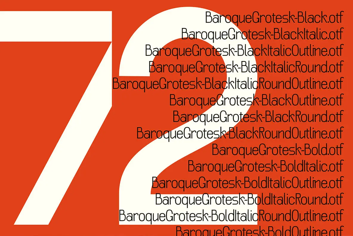 Baroque Grotesk v2 Font - YouWorkForThem