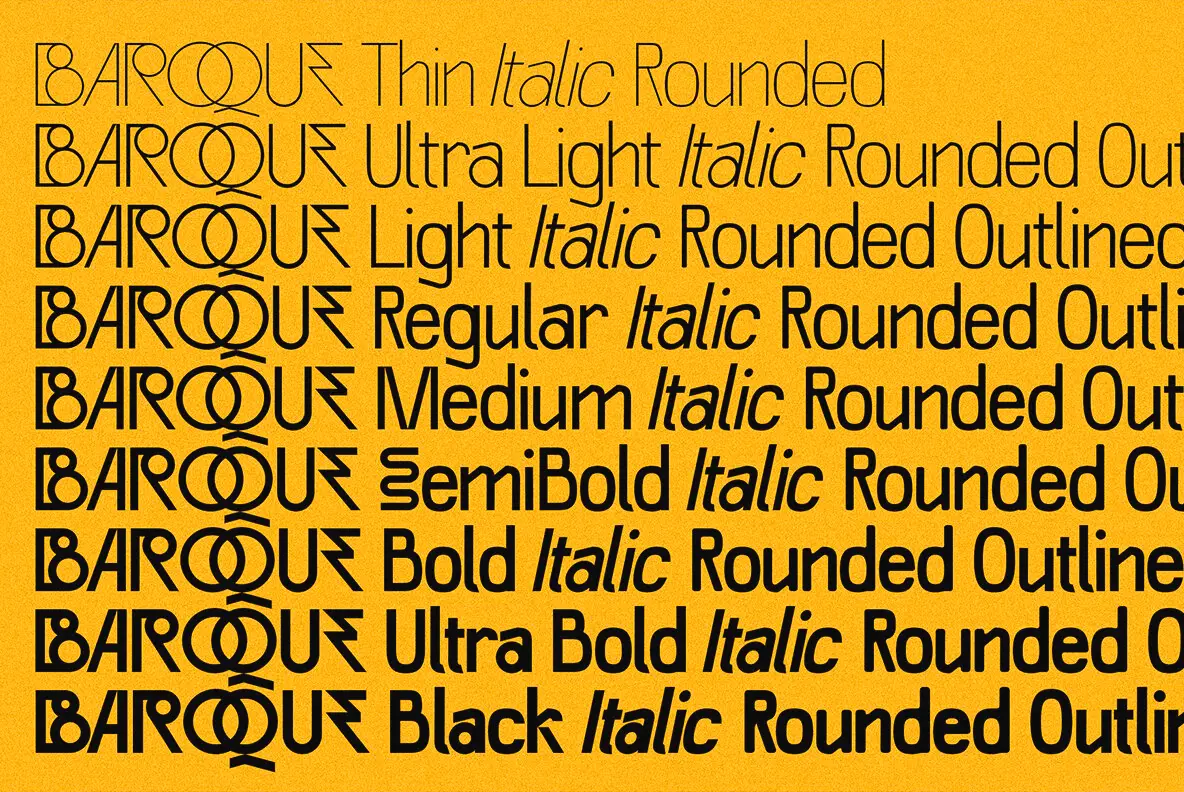 Baroque Grotesk v2 Font - YouWorkForThem