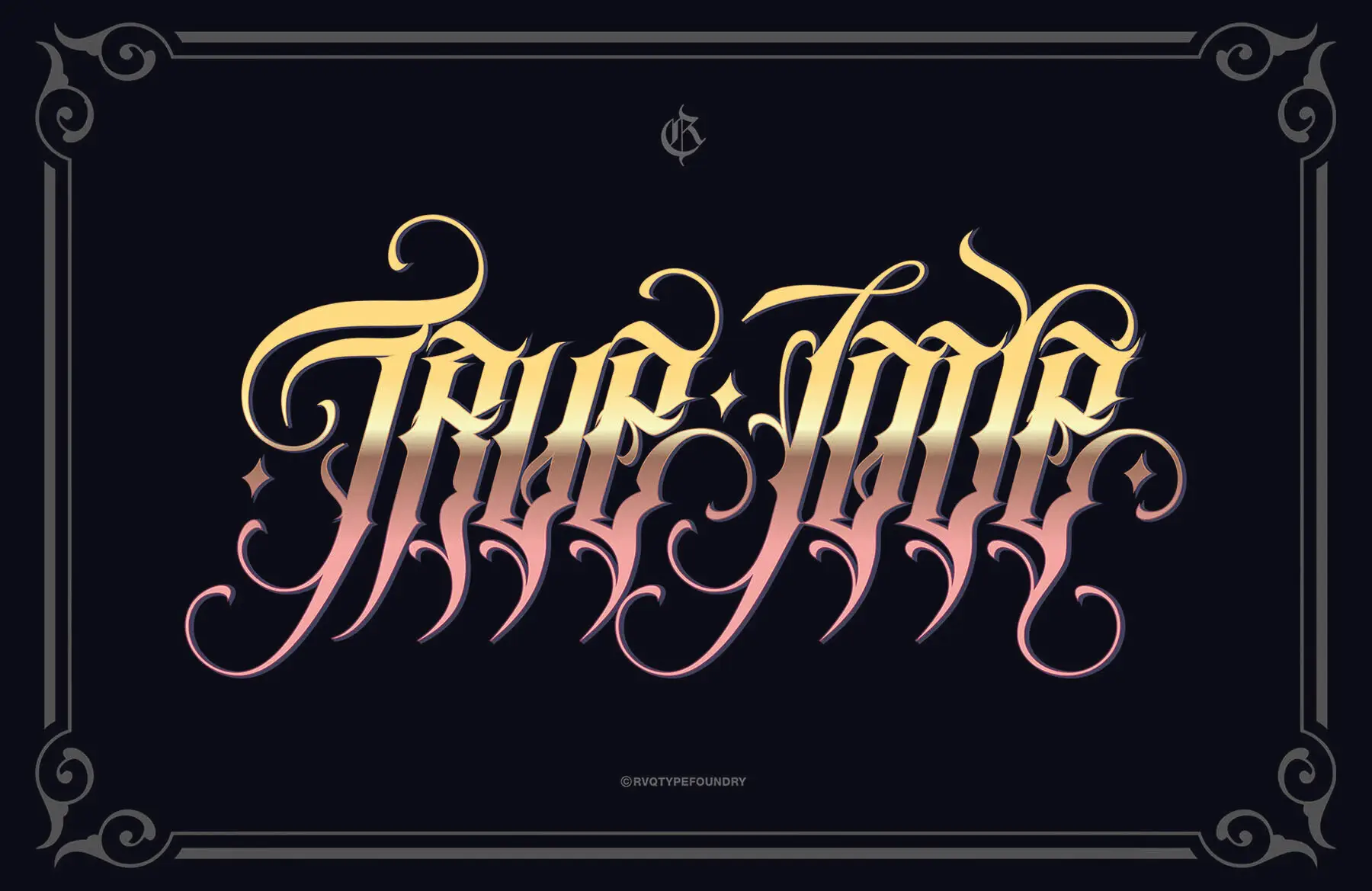 Universal Blackletter Font - YouWorkForThem