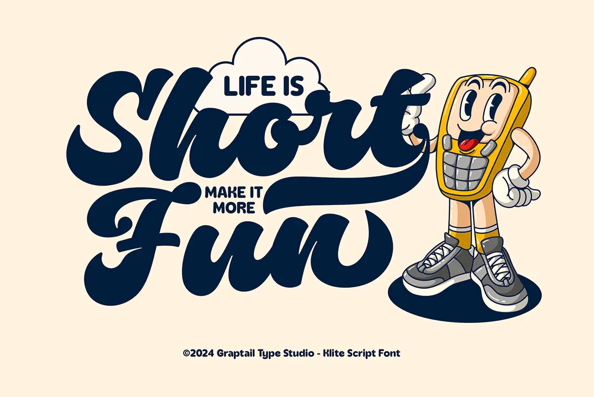 Klite Script Font Youworkforthem