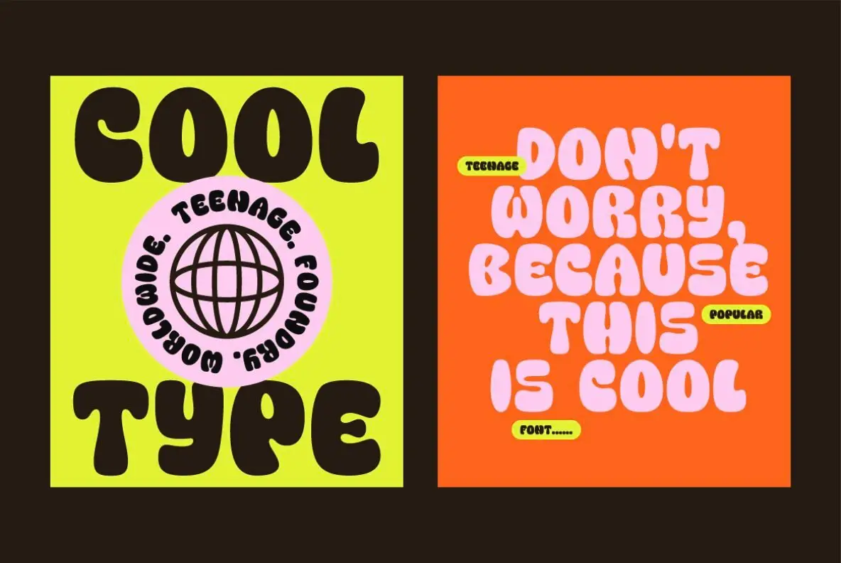 Teenage Popular Font - YouWorkForThem