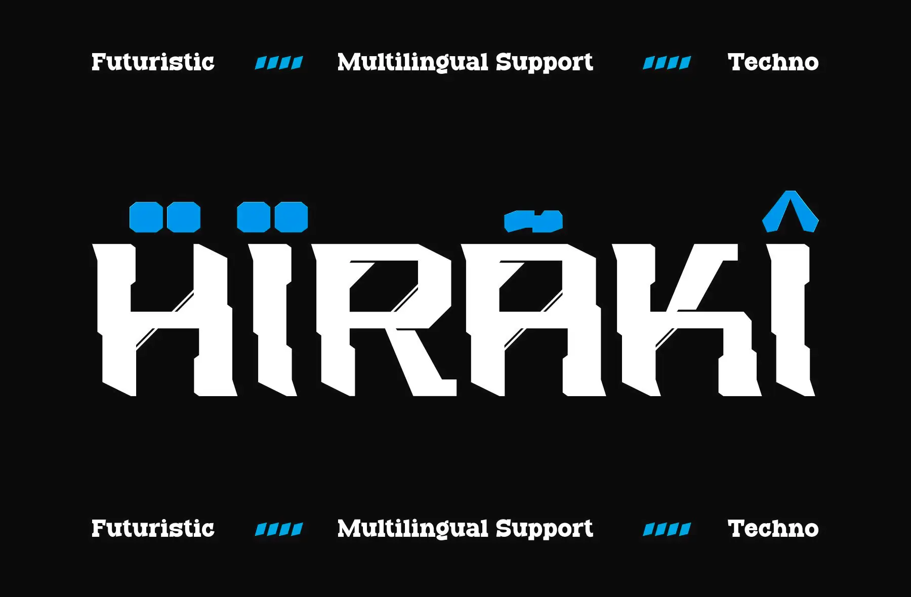 Hiraki Font - YouWorkForThem