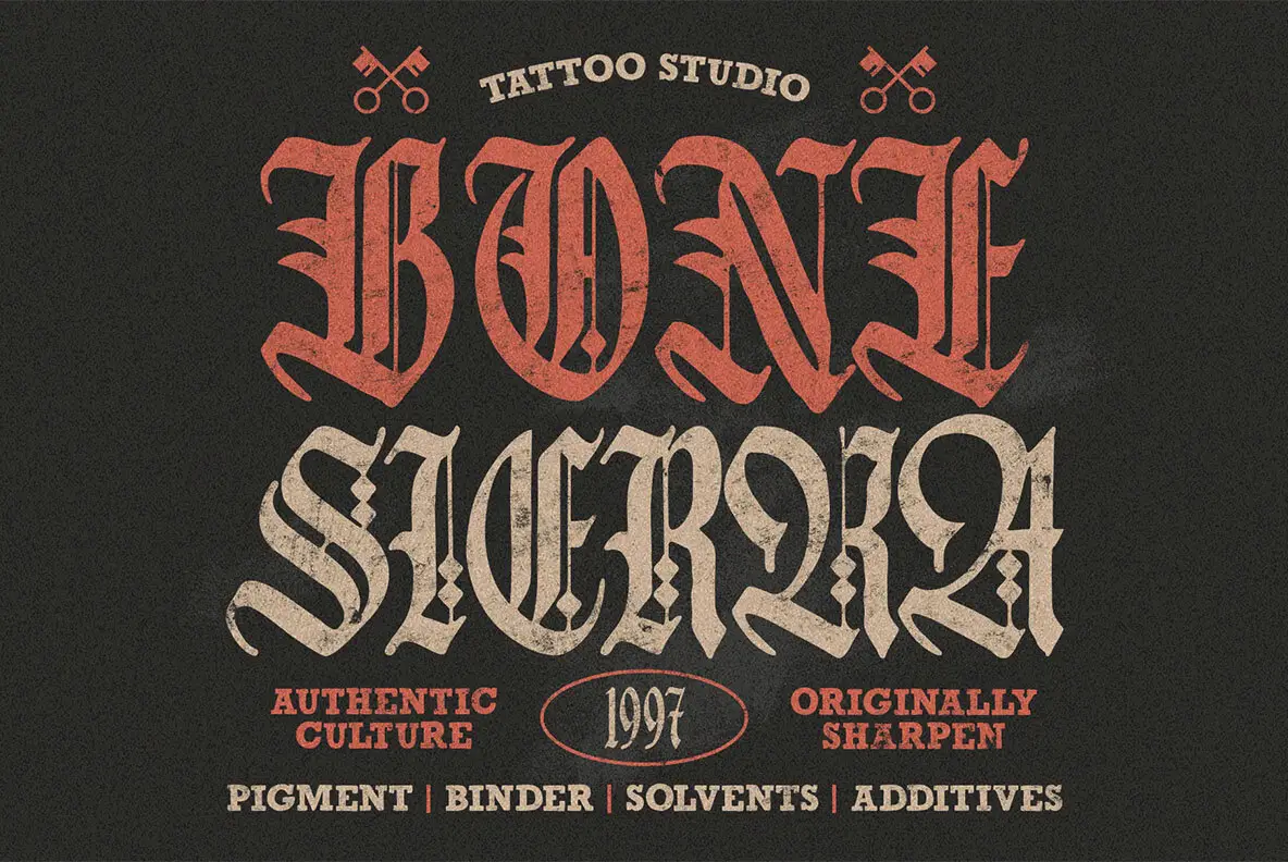 Master Rough Font - YouWorkForThem