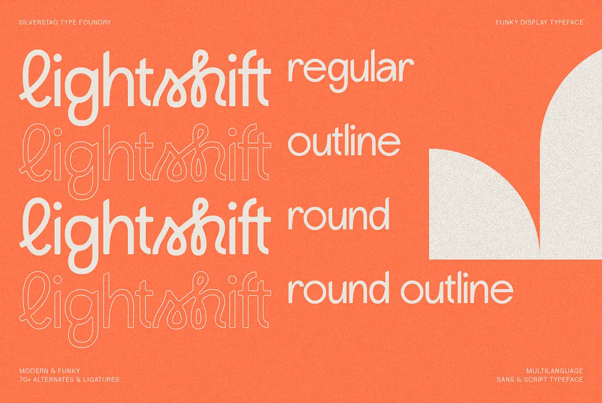 Lightshift Font - YouWorkForThem