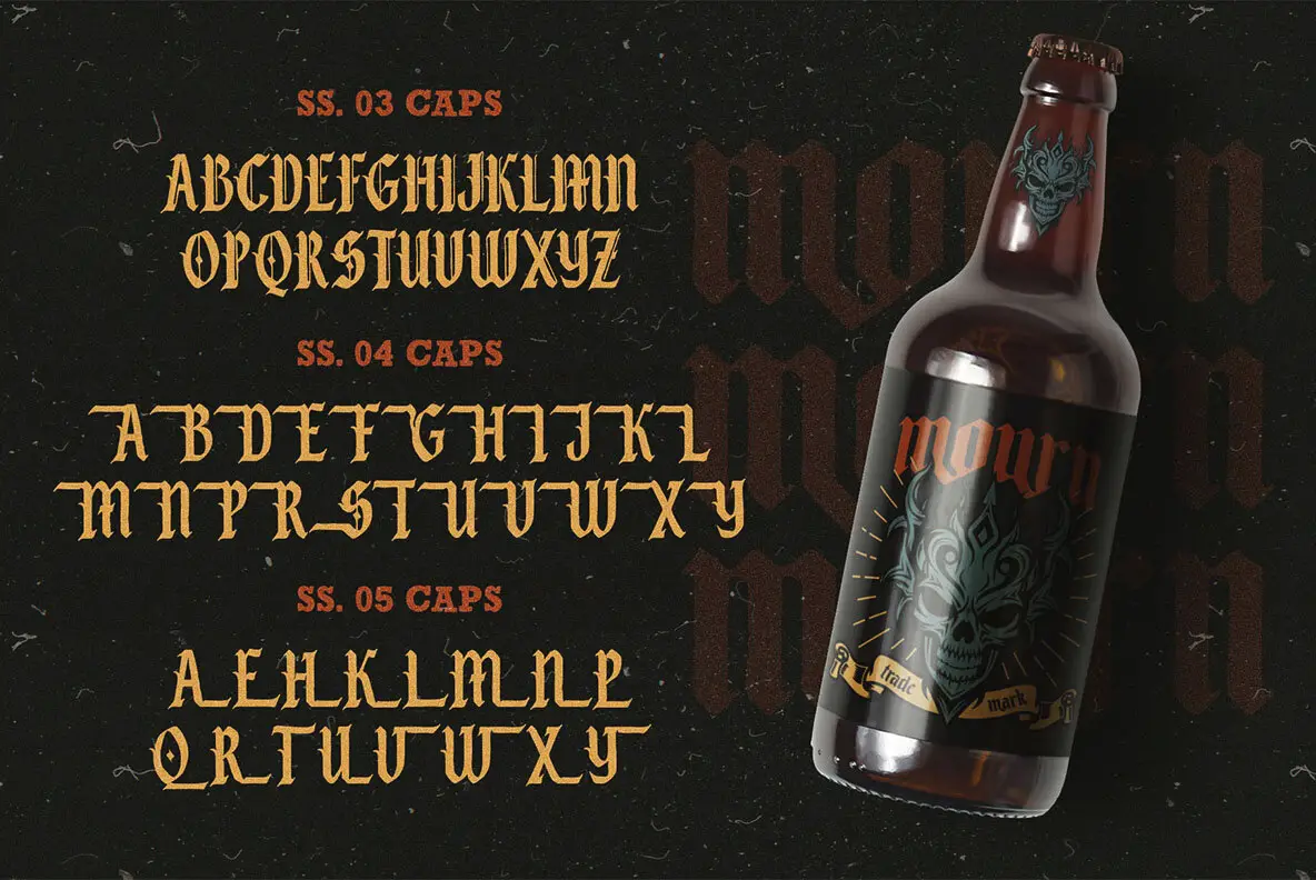 Salt Black Combat Font - YouWorkForThem