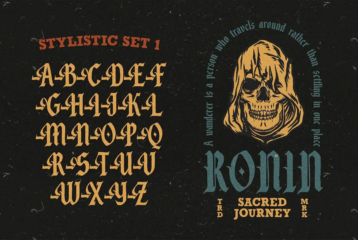 Salt Black Combat Font - YouWorkForThem