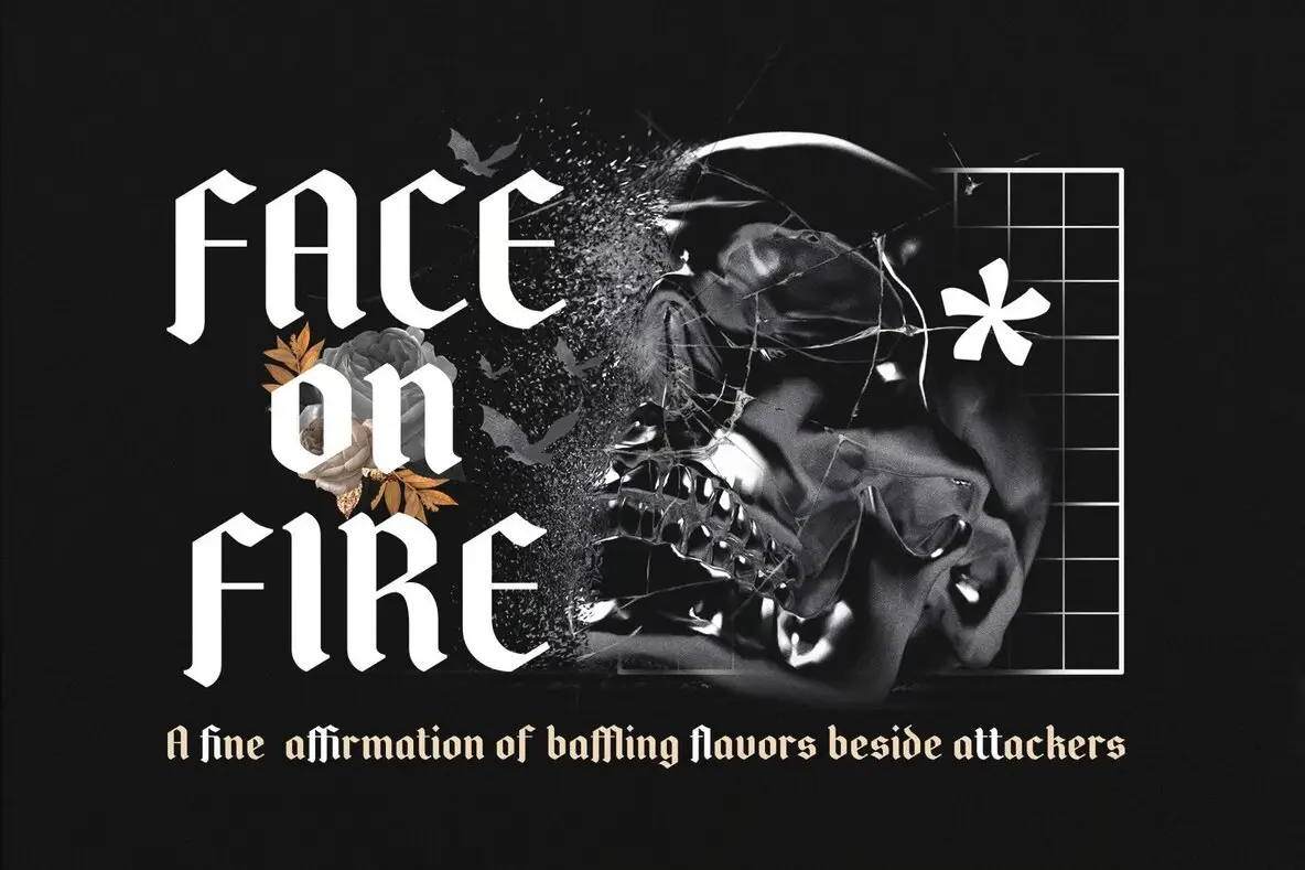 Gold and After Font - FontPath