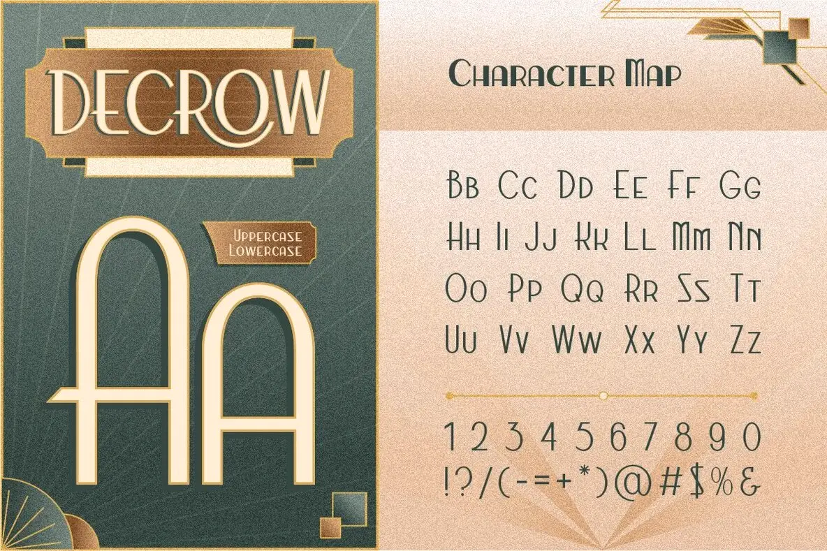 Decrow Font - YouWorkForThem