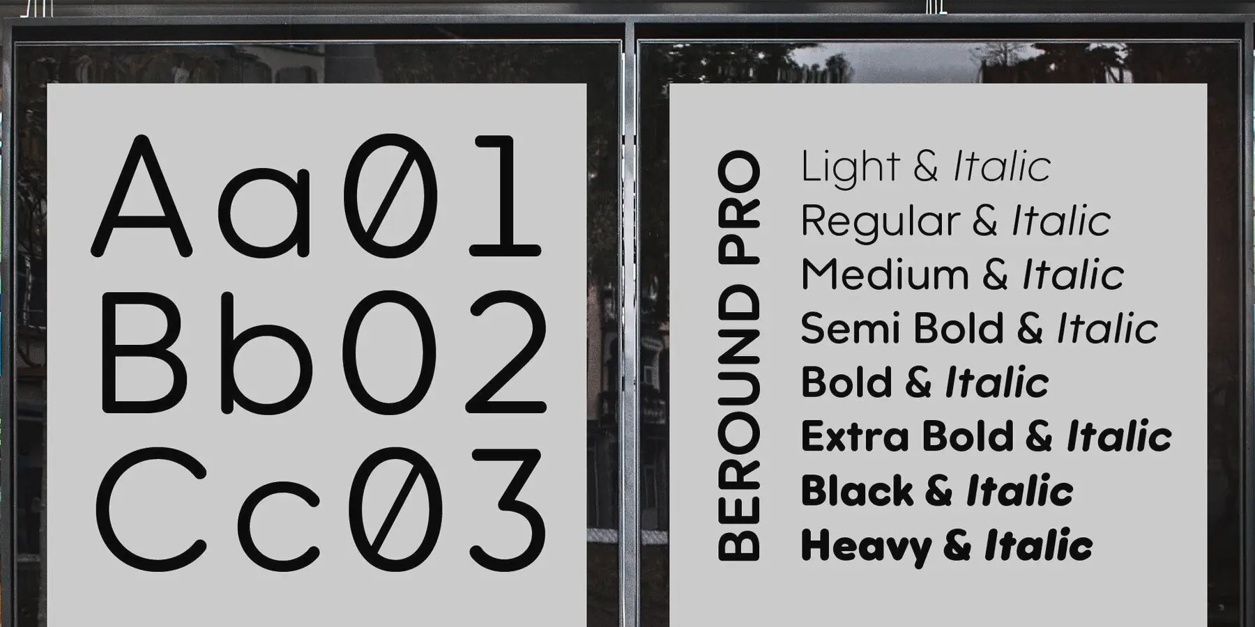 Beround Pro Font - YouWorkForThem